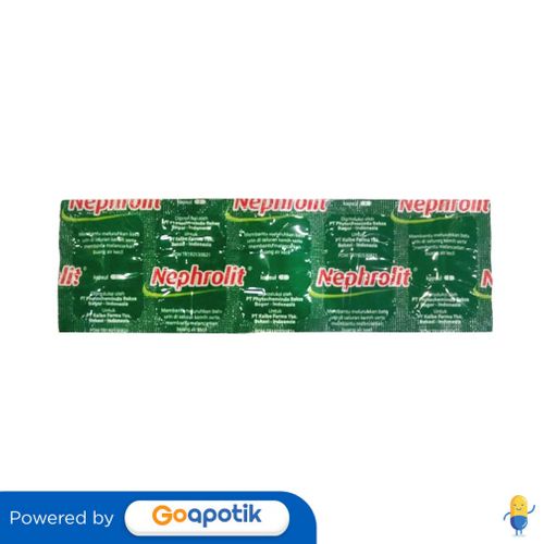 Jual NEPHROLIT STRIP 5 KAPSUL | Shopee Indonesia