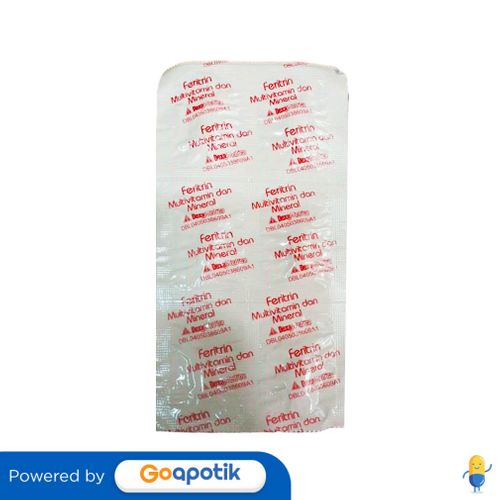 Jual FERITRIN STRIP 6 KAPLET | Shopee Indonesia