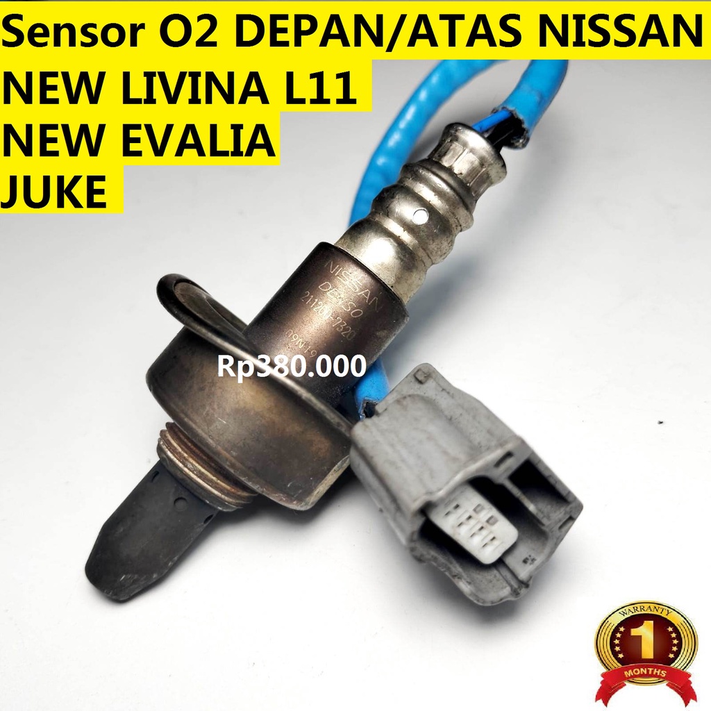 Jual SENSOR OKSIGEN O2 OXYGEN DEPAN ATAS NISSAN MARCH JUKE NEW LIVINA L11 EVALIA DATSUN GO CROSS ...