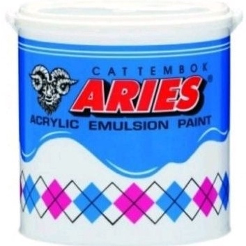 Jual Terlaris Cat Tembok Aries Putih Galon Super White 5 kg Cat Plafon ...