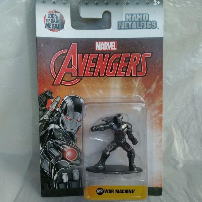 Jual MARVEL AVENGERS WAR MACHINE JADA NANO METALFIGS | Shopee Indonesia