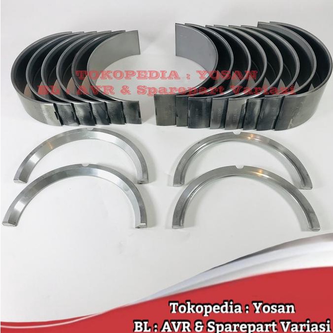 Jual Metal Duduk Main Bearing Nta855 Cummins Pn 3801260 1 Set | Shopee ...