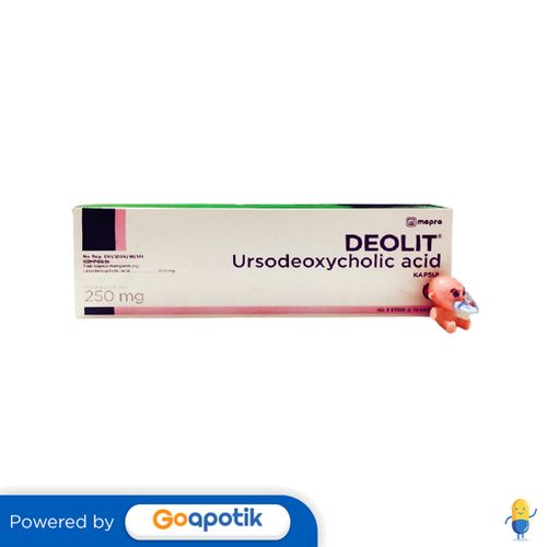 Jual DEOLIT 250 MG BOX 30 KAPSUL | Shopee Indonesia