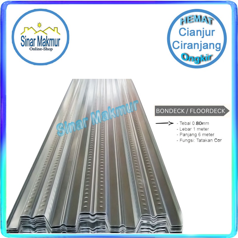 Jual Bondex Bondeck Floordeck 0,80 MM x 6 Meter | Shopee Indonesia