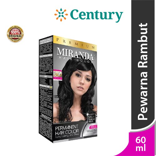 Jual Miranda Permanent Hair Colour MC 1 60 ml / Pewarna Rambut / Warna ...