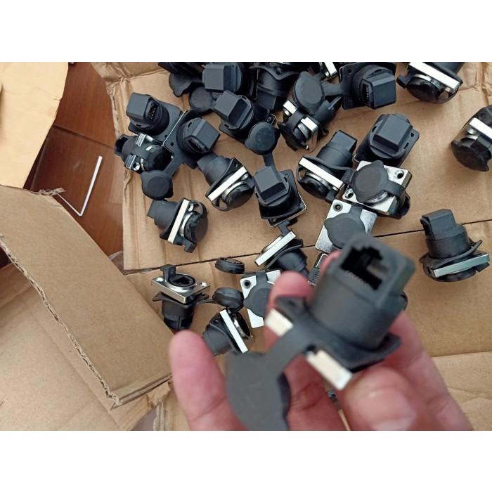 Jual ETHERCON RJ45 / KONEKTOR ETHERNET (FEMALE/CEWE) | Shopee Indonesia