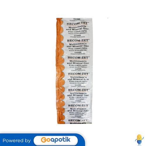 Jual BECOM-ZET STRIP 10 KAPLET | Shopee Indonesia