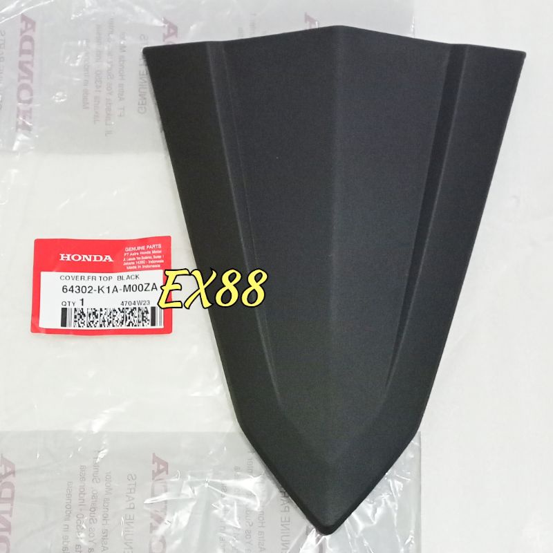 Jual PANEL DEPAN HITAM TANPA DUDUKAN PLAT NOMOR NEW BEAT / STREET LED ...