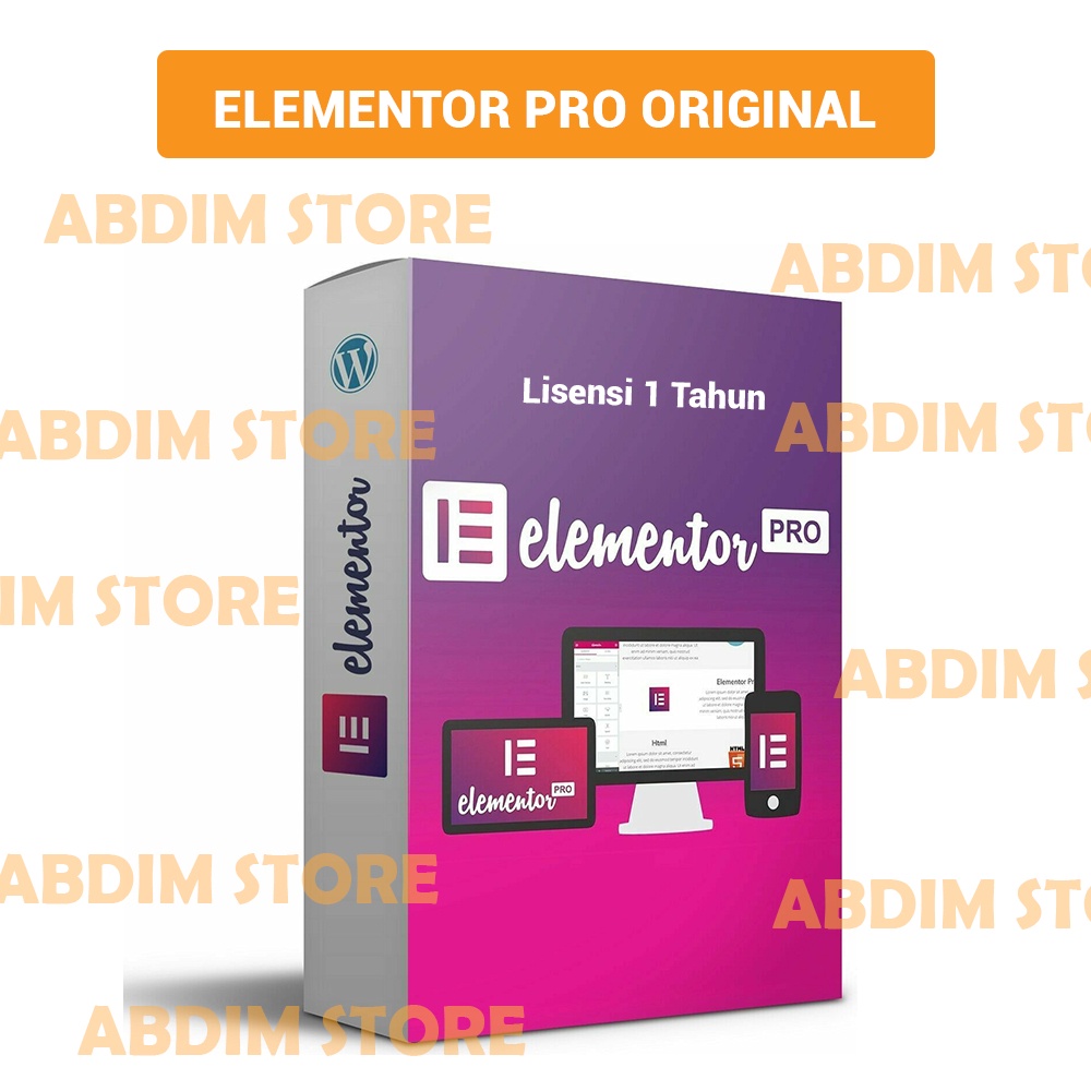 Jual Elementor Pro 100% Original License Automatic Update | Shopee ...