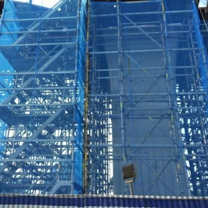 Jual safety net proyek / polynet jaring pengaman proyek bangunan ...