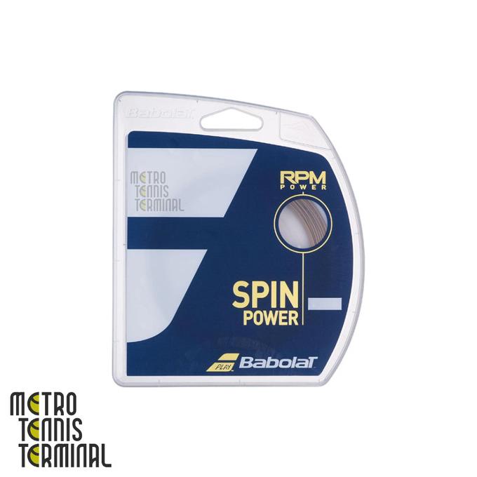 Jual Babolat RPM Power Spin Power ( Senar Raket Tenis ) | Shopee Indonesia