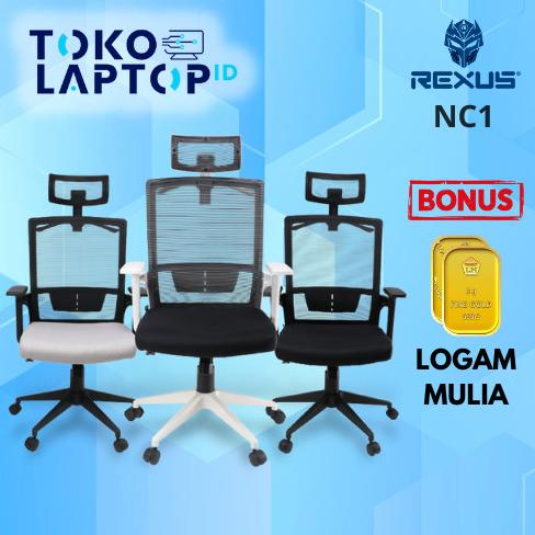 Jual Rexus NC1 / NC-1 Ergonomic Office Chair Kursi Kantor | Shopee ...