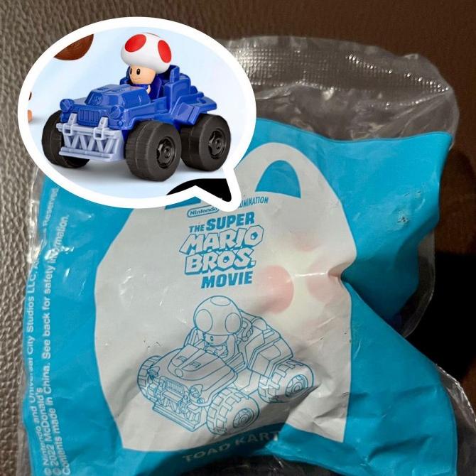 Jual Happy meal mcd the super mario bros movie mainan mcdonald mario ...