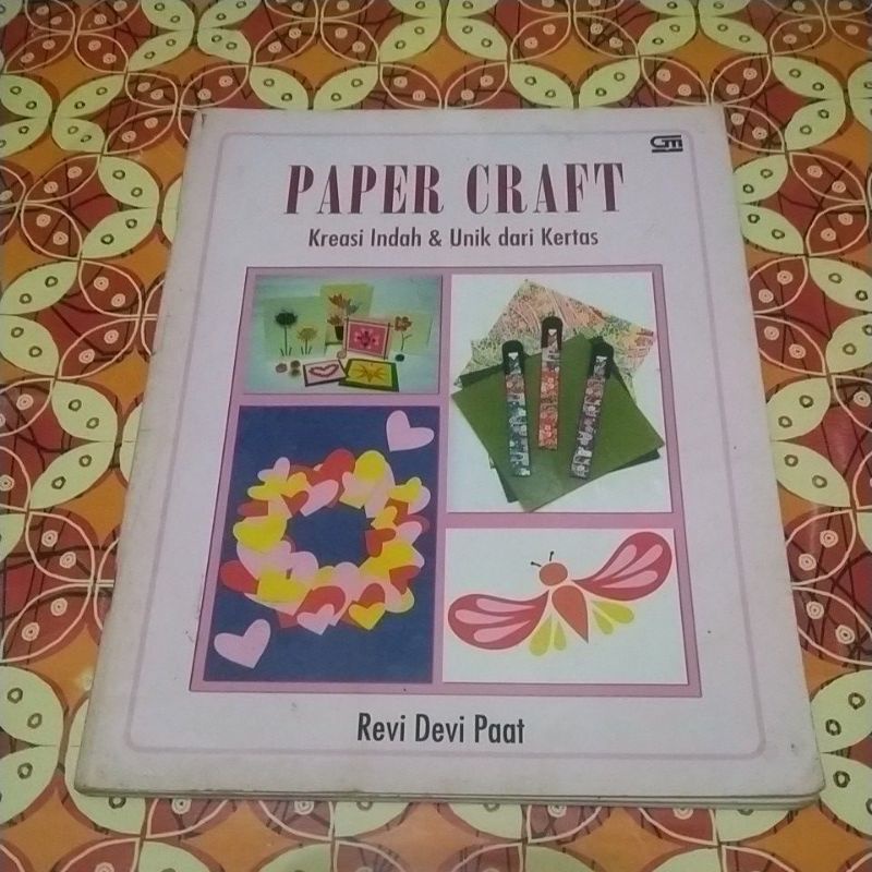 Jual Buku paper craft - kreasi indah & unik dari kertas | Shopee Indonesia
