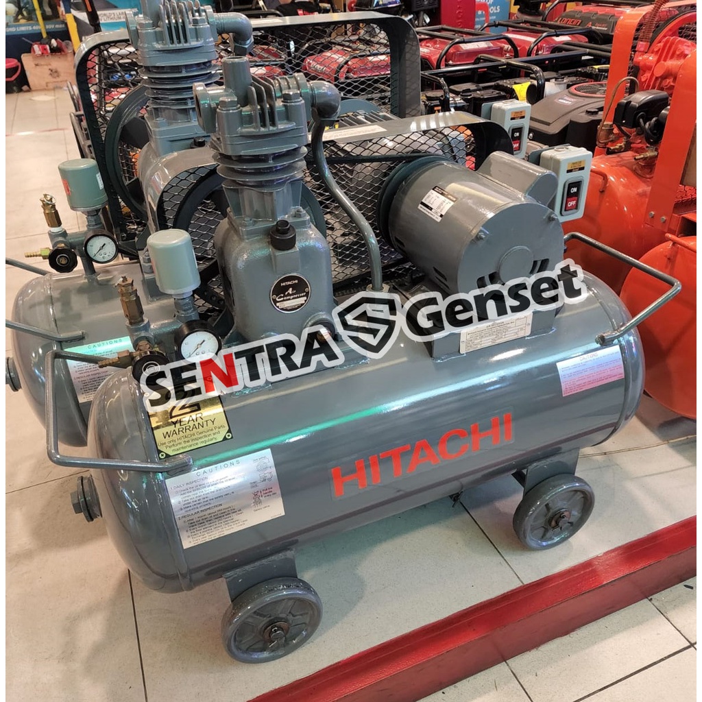 Jual Kompresor Hitachi 1 HP/ 1 PK - Bebicon 0.75P-9.5VS5A | Shopee ...