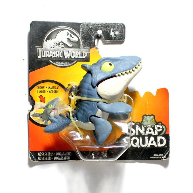 Jual Snap Squad Mosasaurus Jurassic World Mattel Mainan Dinosaurus ...