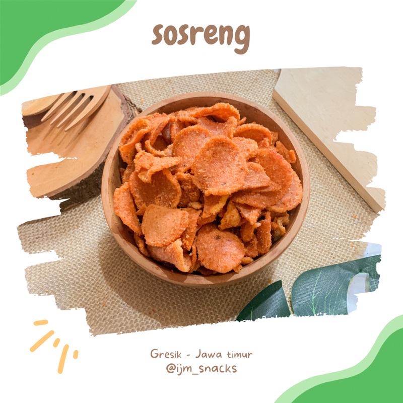 Jual SOSRENG pouch cikruh / sosis goreng / sosis bulat kering / sosis ...