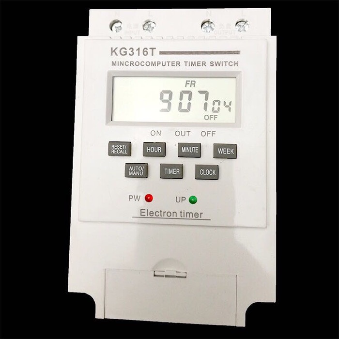 Jual Relay Programmable 240V 10A Digital Timer Switch Relay Otomatis ...