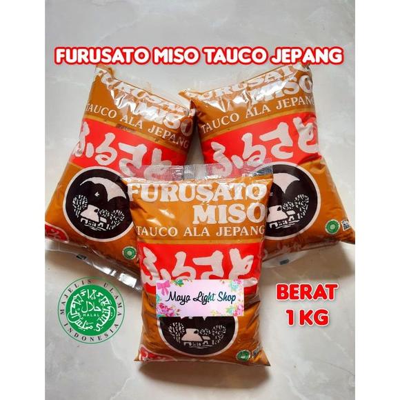 Jual furusato miso 1kg tauco ala jepang halal mui miso soup sup jepang ...