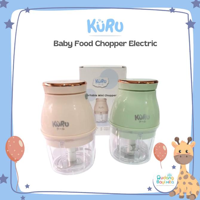 Jual KURU FC2001 Electric Baby Food Chopper (Blender Makanan Bayi ...