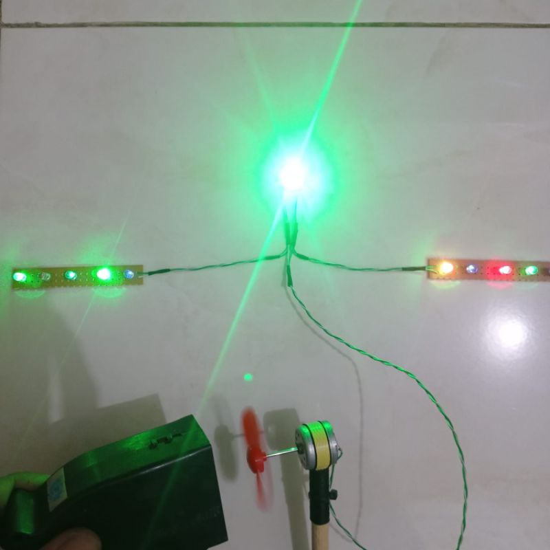 Jual dinamo lampu layang layang kanan kiri rgb tengah led hpl super ...