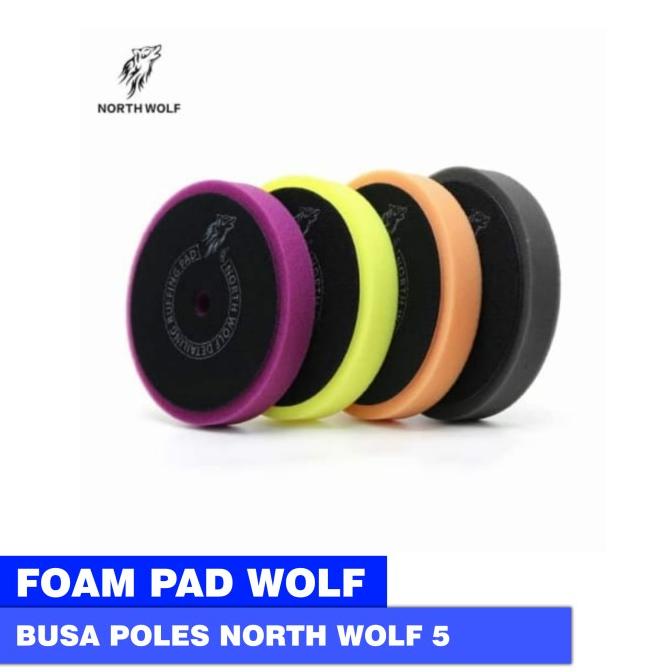 Jual Foam Pad / Busa Poles North Wolf 5 Inch 5,5 Inch Centre Hole New ...
