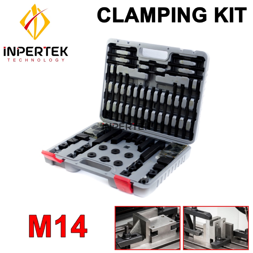 Jual Clamping Kit M14 Clamp Set M 14 Klem Penjepit Mesin Milling ...