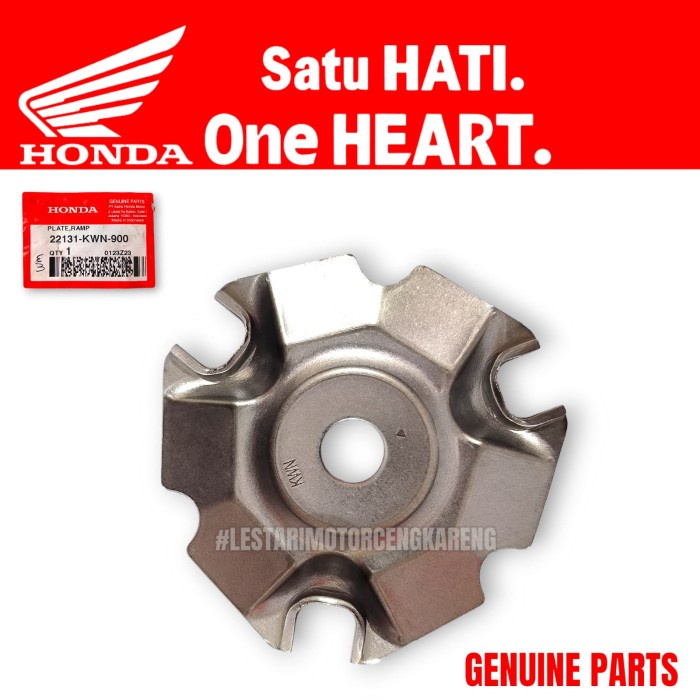 Jual Plat Ramp Besi Tutup Rumah Roller Vario 125 15 Pcx 231-Kwn-9 Ahm ...