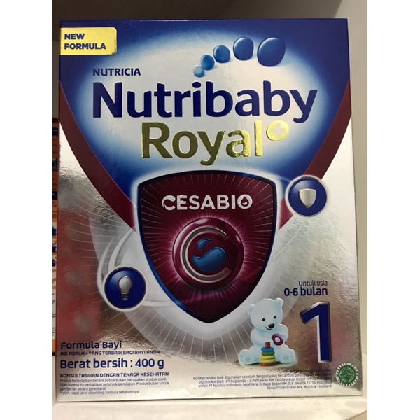 Jual Nutribaby Royal Cesabio 400G | Shopee Indonesia