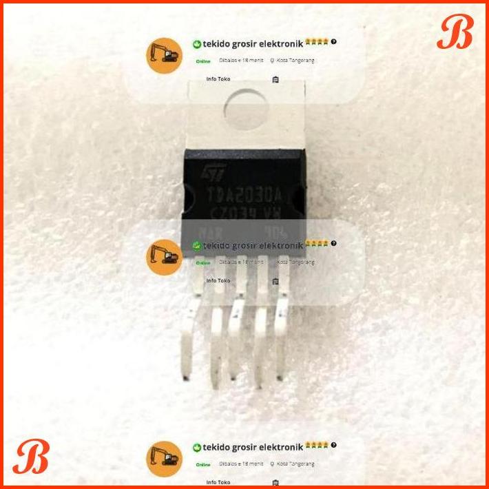 Jual IC TDA 2030 TDA2030 UTC TDA 2030 IC SUARA SPEAKER AKTIF 2040 2050 [TOEL] | Shopee Indonesia