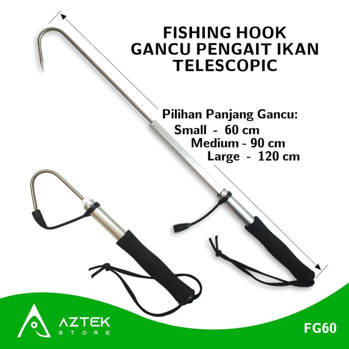 Jual Terlaris Gancu Ikan Ganco Pancing Laut Pengait Ikan Fishing Gaff ...