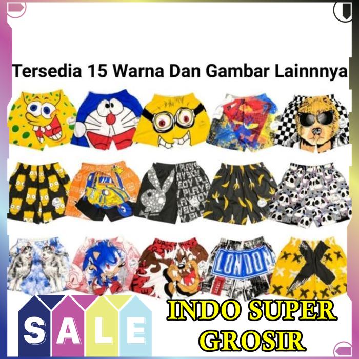 Jual BOXER PANDA BOXER KARAKTER BOXER GAMBAR KARTUN BOXER UNISEX HIGHT ...