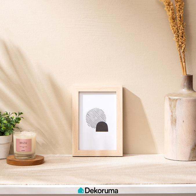 Jual Dekoruma Heim Studio Gaku Bingkai Foto Basic Natural - Photo Frame ...