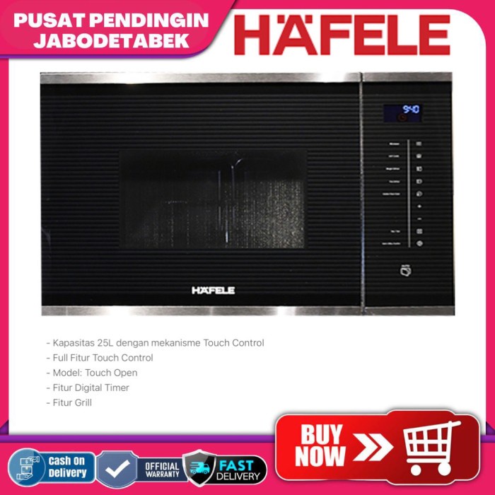 Jual Hafele Built-In Microwave Saphier Winzig Series - Microwave Tanam ...