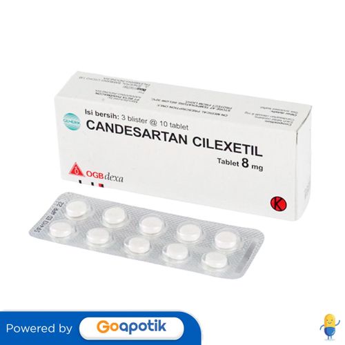 Jual CANDESARTAN OGB DEXA MEDICA 8 MG BOX 30 TABLET | Shopee Indonesia