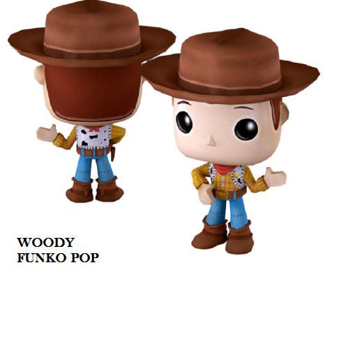 Jual DIY Papercraft Kertas Pola Figure Toy Story Woody Funko Pop Model ...