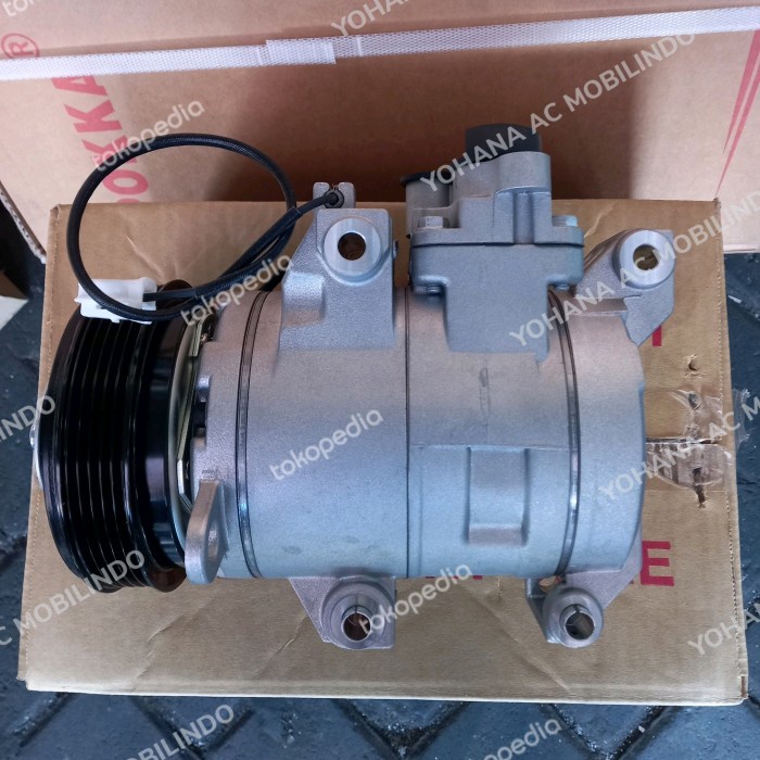 Jual KOMPRESOR / COMPRESSOR AC MOBIL MAZDA BIANTE 5PK ORIGINAL MAZDA ...