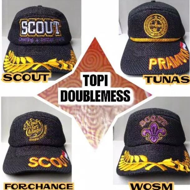 Jual Topi Doblemes Jaring Scout Pramuka | Shopee Indonesia