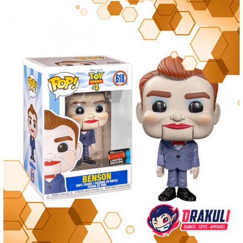 Jual Funko Toys Funko Pop Disney: Toy Story 4 - Benson (Nycc 2019 ...
