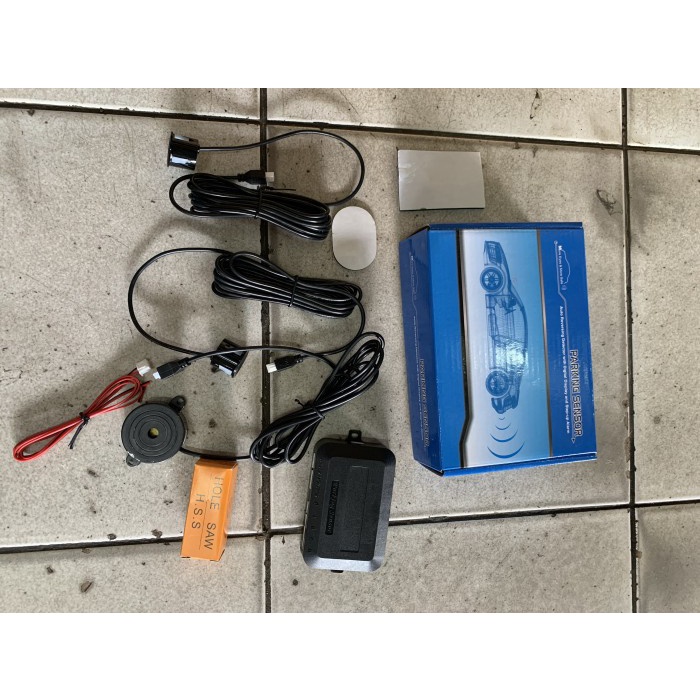 Jual SENSOR MUNDUR MOBIL SENSOR BUNYI BEEP UNIVERSAL 2 TITIK SENSOR ...