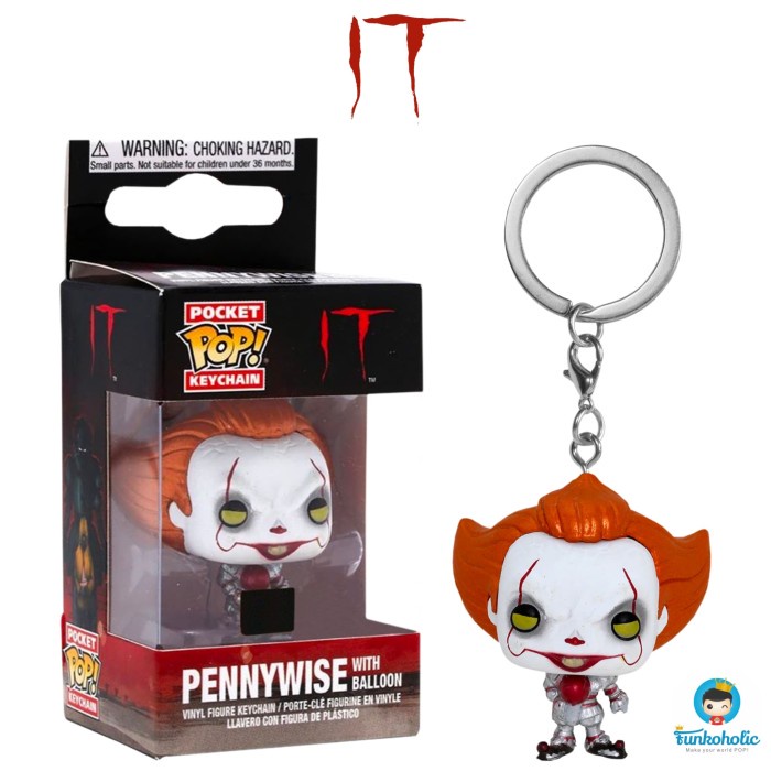 Jual Funko Pocket Pop! Keychain Horror It - Pennywise With Balloon ...