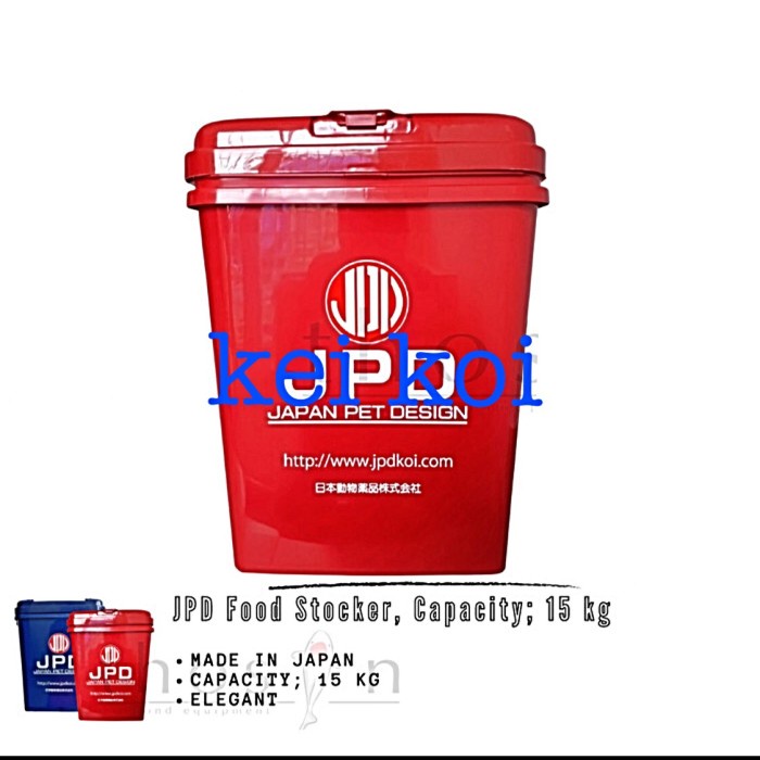 Jual Wimo Jpd Food Stocker Kapasitas 15 Kg Tempat Penyimpanan Pakan ...