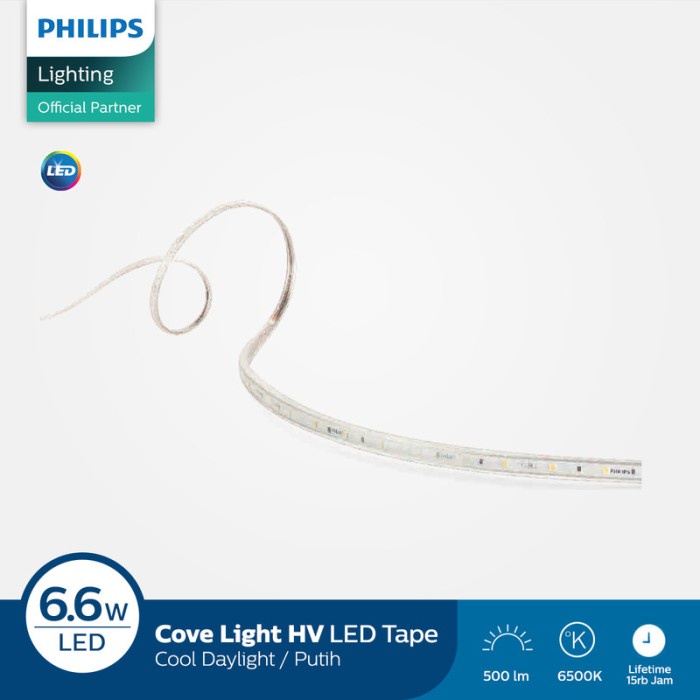 Jual Philips LED Strip DLI 31087 HV LED Tape 6500K HL Putih | Shopee ...
