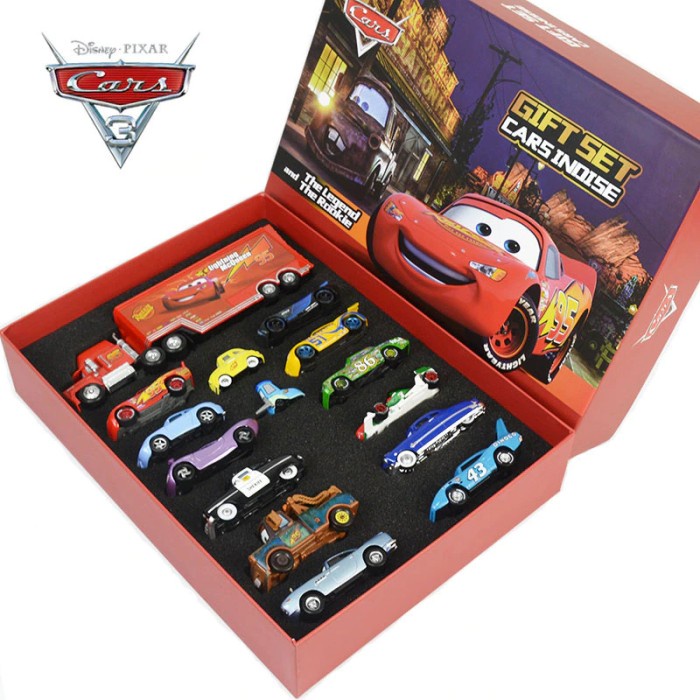 Jual Mobil Mainan Disney Pixar Cars 3 Metal 1:55 Alloy Giftset Isty ...