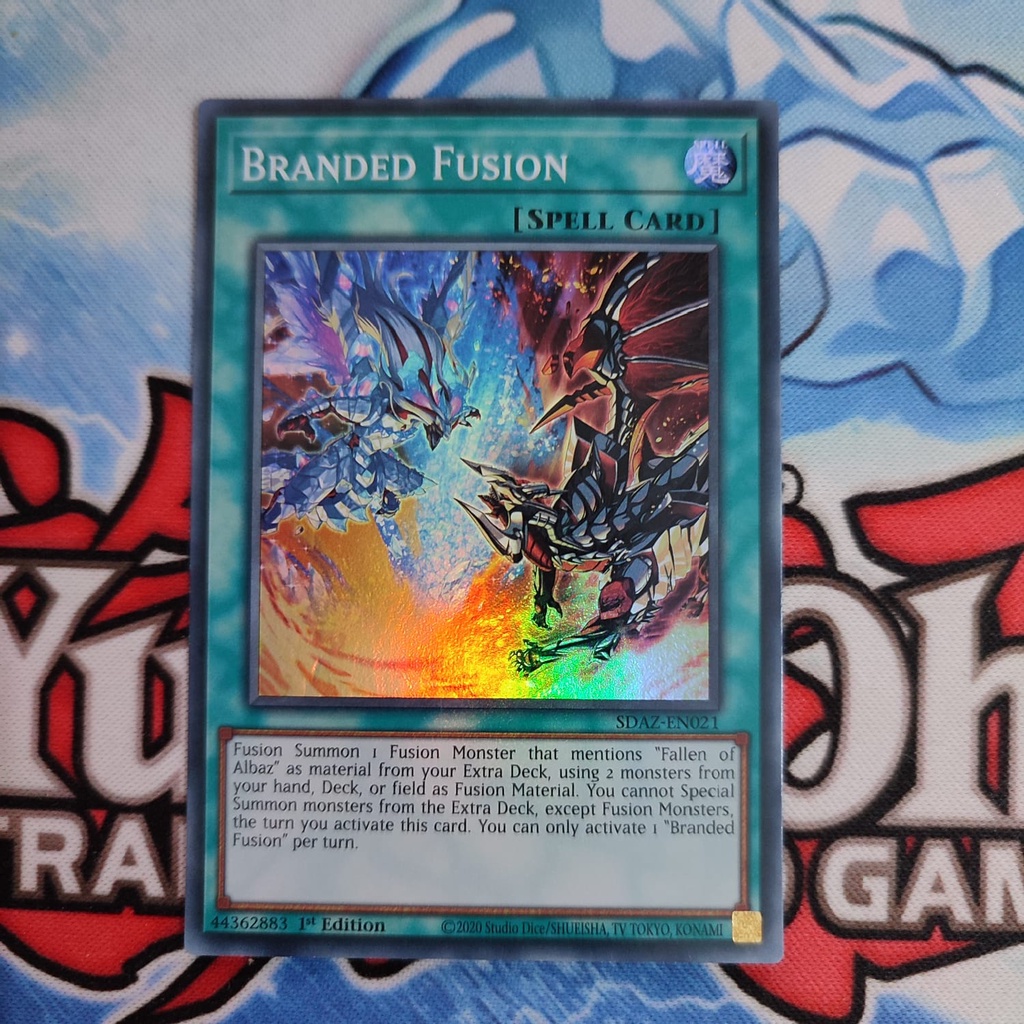 Jual yugioh branded fusion SDAZ super rare 1st original | Shopee Indonesia
