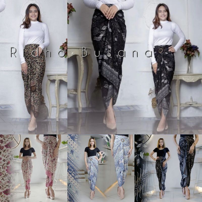 Jual Realpict ROK LILIT BATIK RING BAWAHAN KEBAYA FASHION BAWAHAN ...