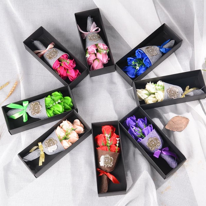 Jual Bungsa Buket Bunga Mawar Sabun Gift Kado Valentine Bouquet Roses 5 ...