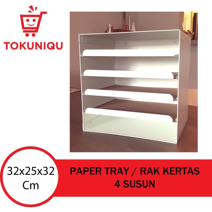 Jual Terlaris Rak Dokumen Kertas Besi 4 Susun Rak Penyimpan File Tempat ...
