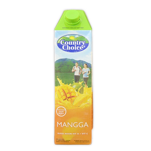 Jual COUNTRY CHOICE JUICE MANGO VITAMIN ACE 1 LITER - JUS | Shopee ...