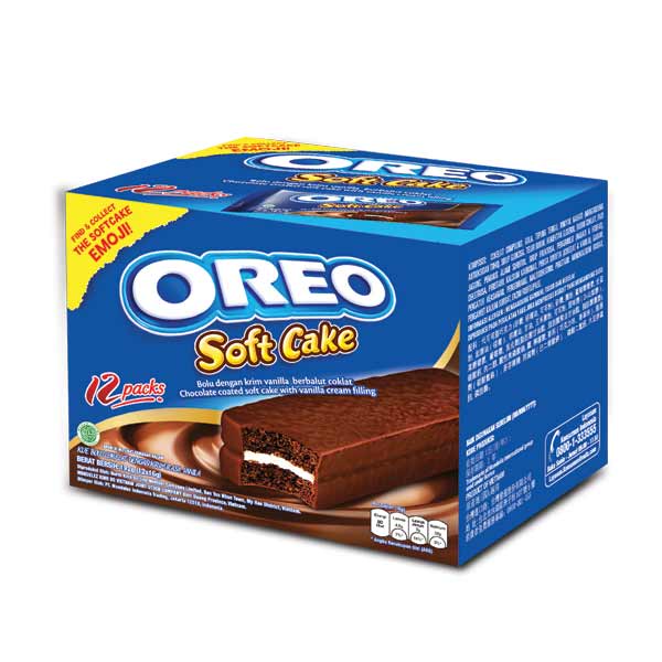 Jual OREO SOFTCAKE CHOCOLATE 12 X 16 GR | Shopee Indonesia